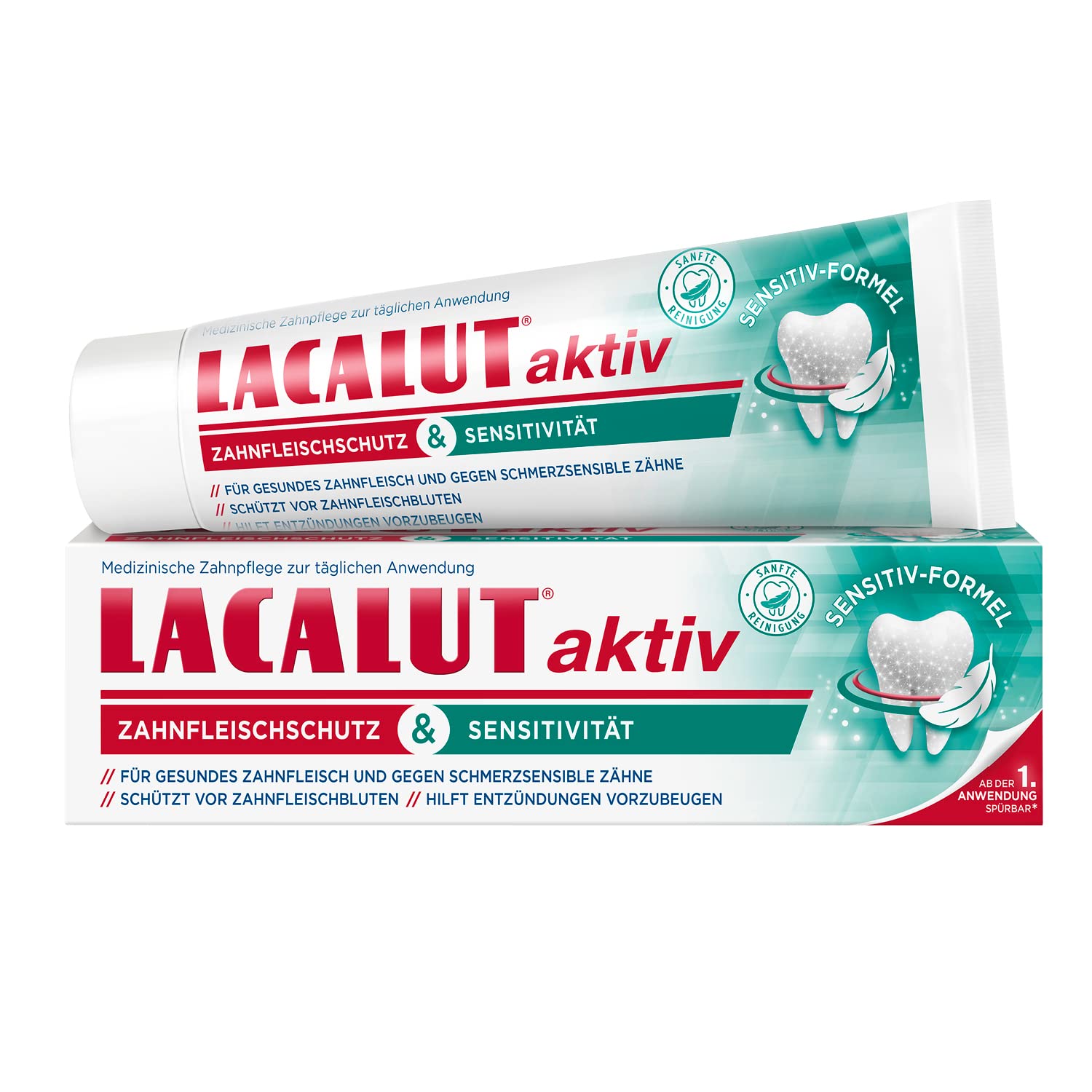 Lacalut Active Gum Protection & Sensitivity Toothpaste 75ml ...