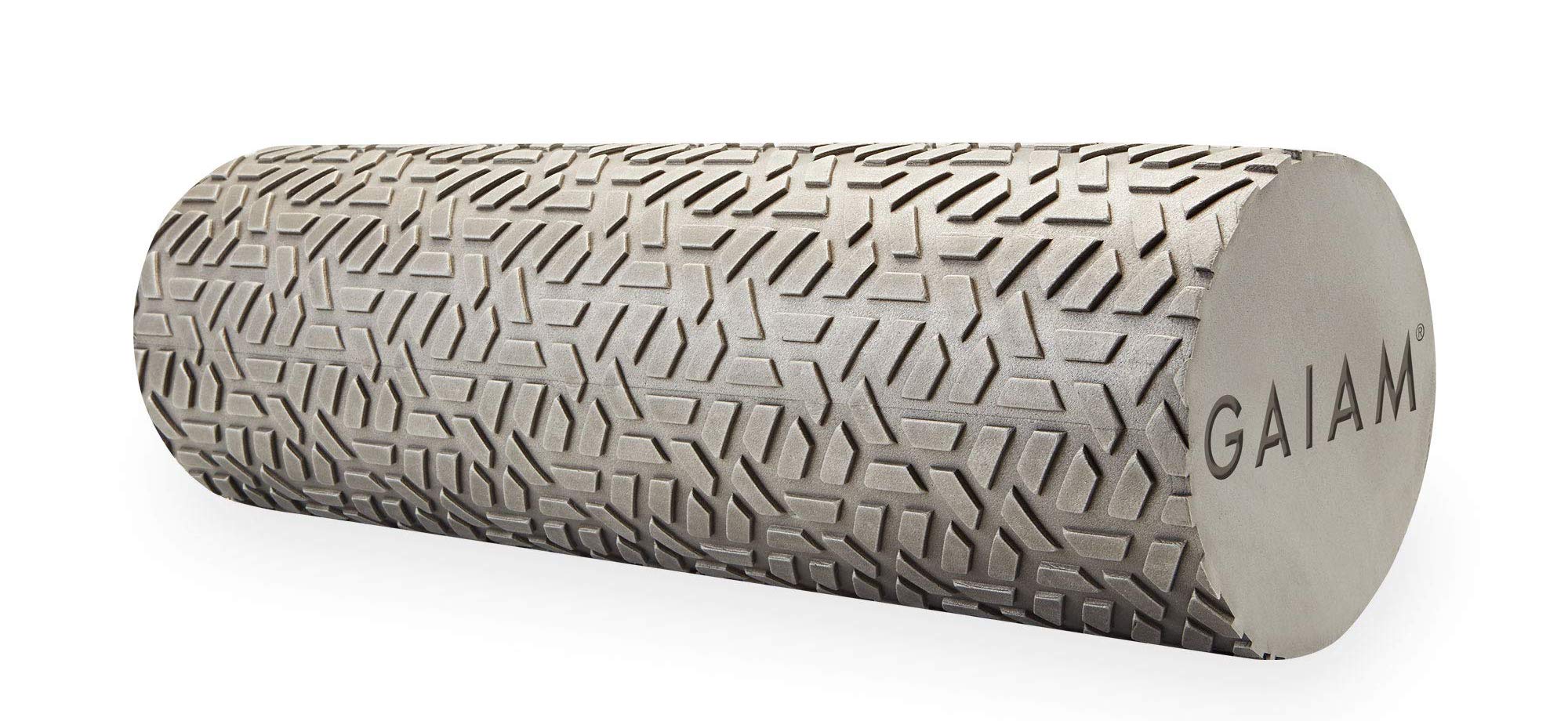 Gaiam Restore Muscle Massage Foam Roller 18 Inch And 36 Inch Textured Grey Buy Now In
