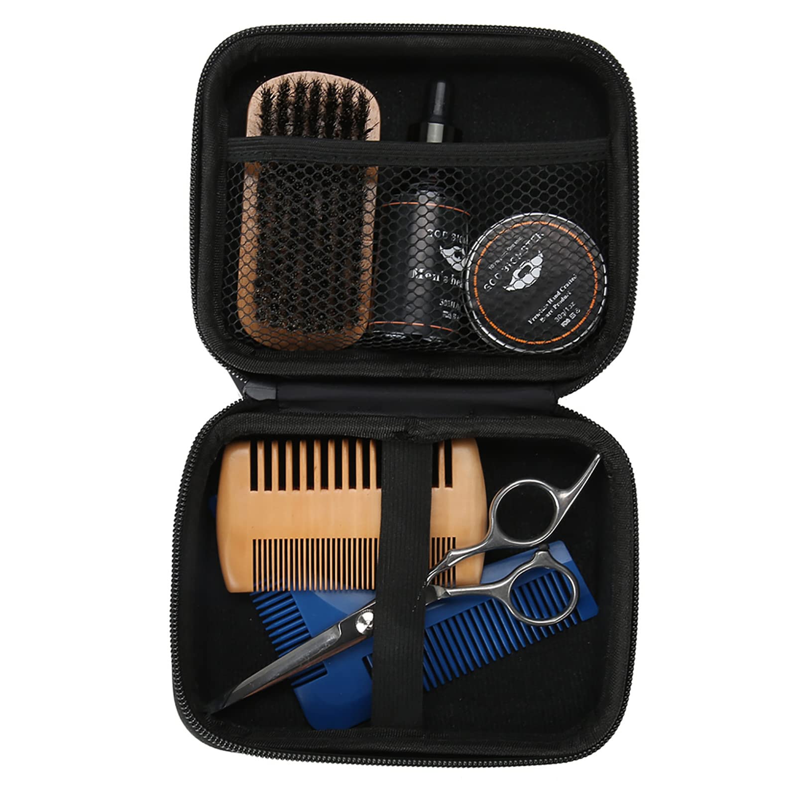 Beard Kit for Men | Mustache & Hair Grooming Tools | Perfect for Home ...