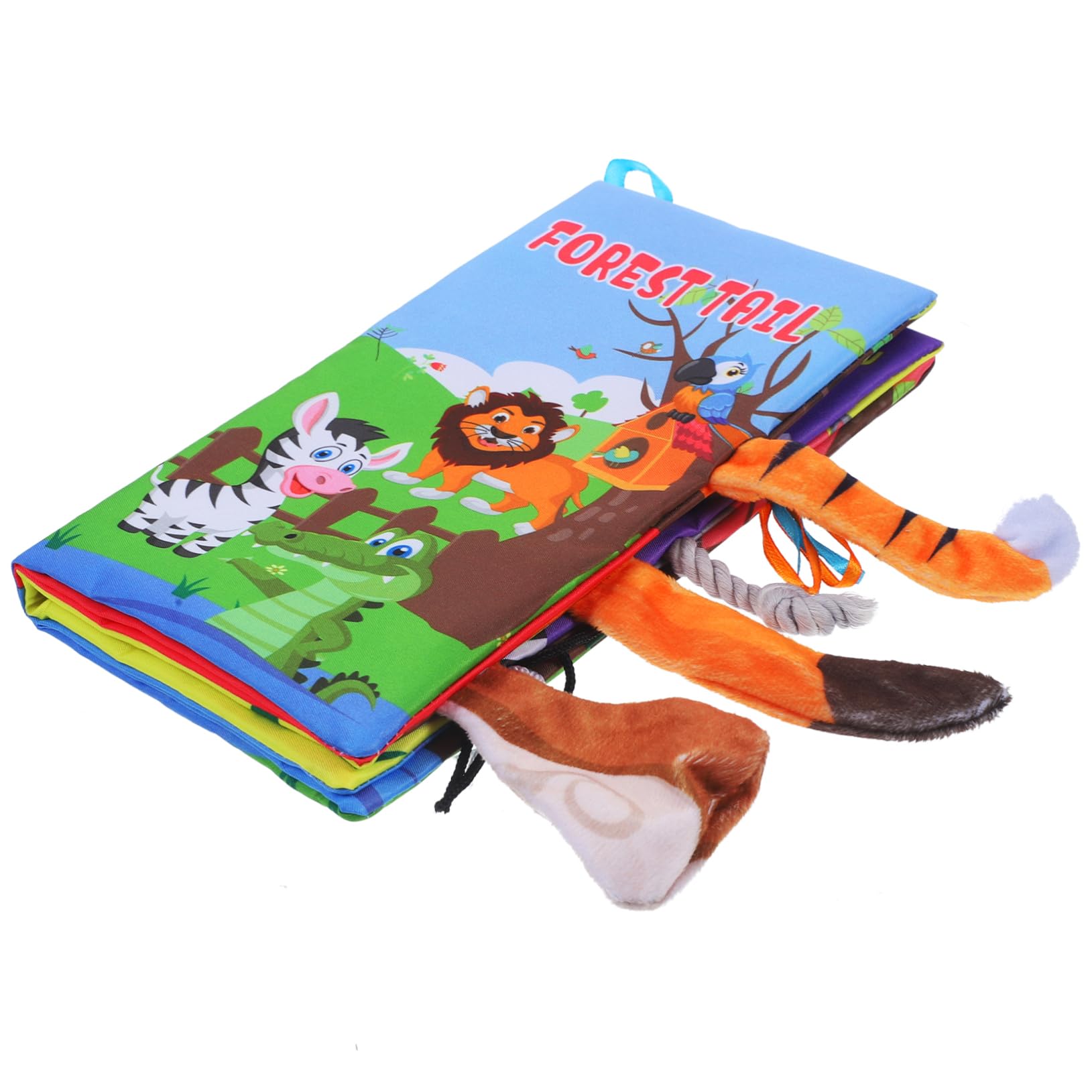 Bestonzon Fabric Animal Cognition Book - Educational Learning Toy for ...
