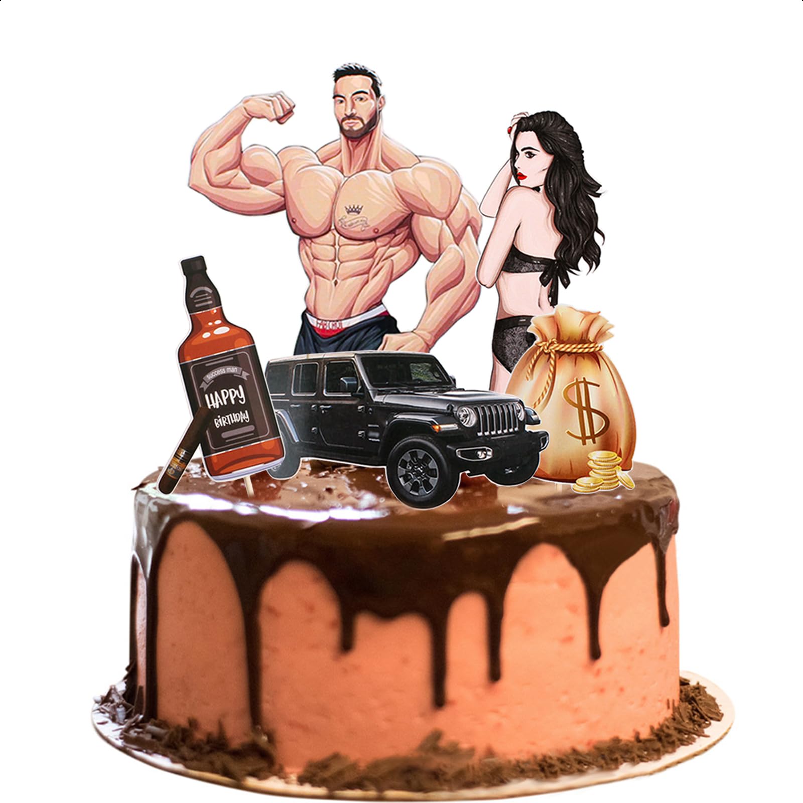 mr grumpy cake topper