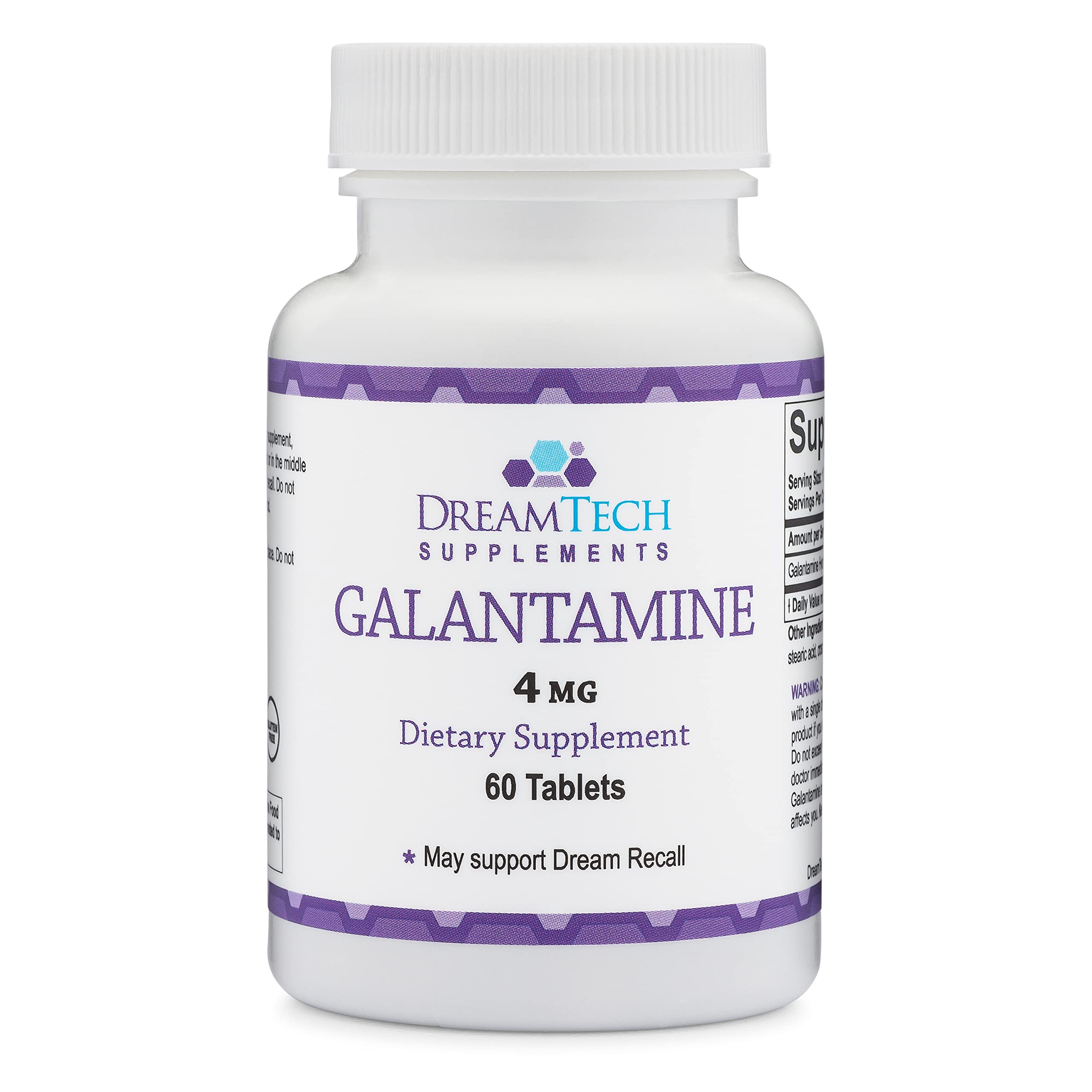 Galantamine For Dream Recall And Lucid Dreaming 4 Mg 60 Tablets Galantamine For Dream Recall And Lucid Dreaming 4 Mg 60 Tablets