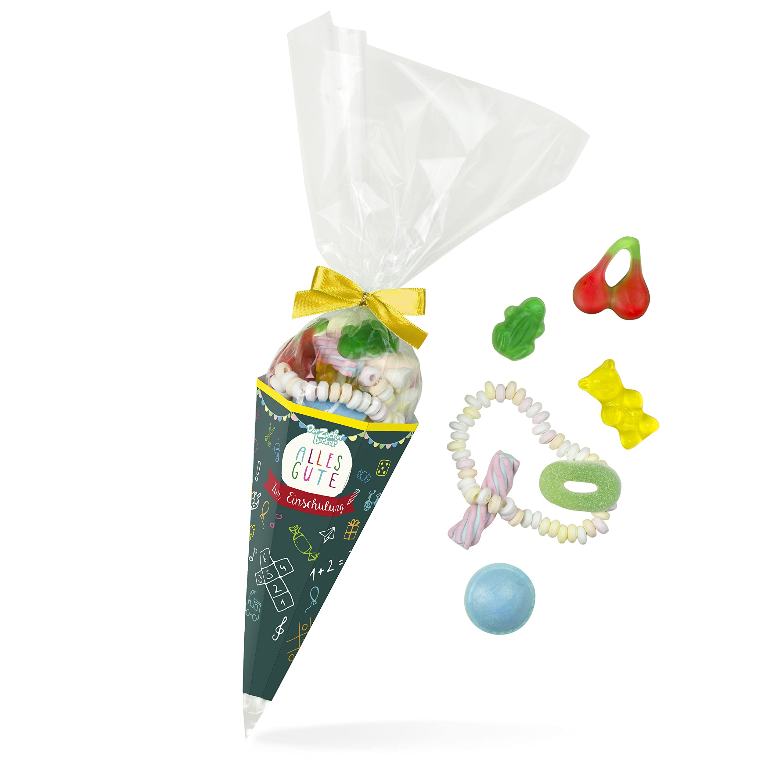 Colorful School Enrollment Candy Cone - Perfect Gift with Delicious ...