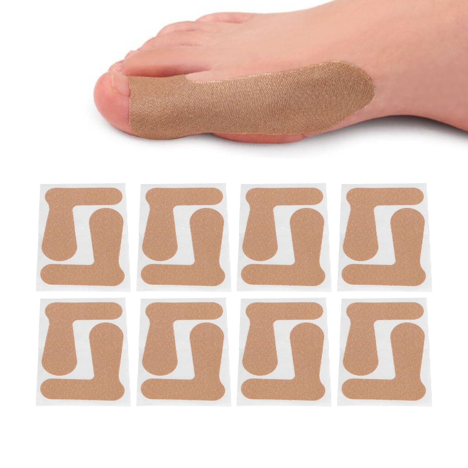 40 Pieces Self-Adhesive Bale Protection Joints - Toe Thumb Friction ...
