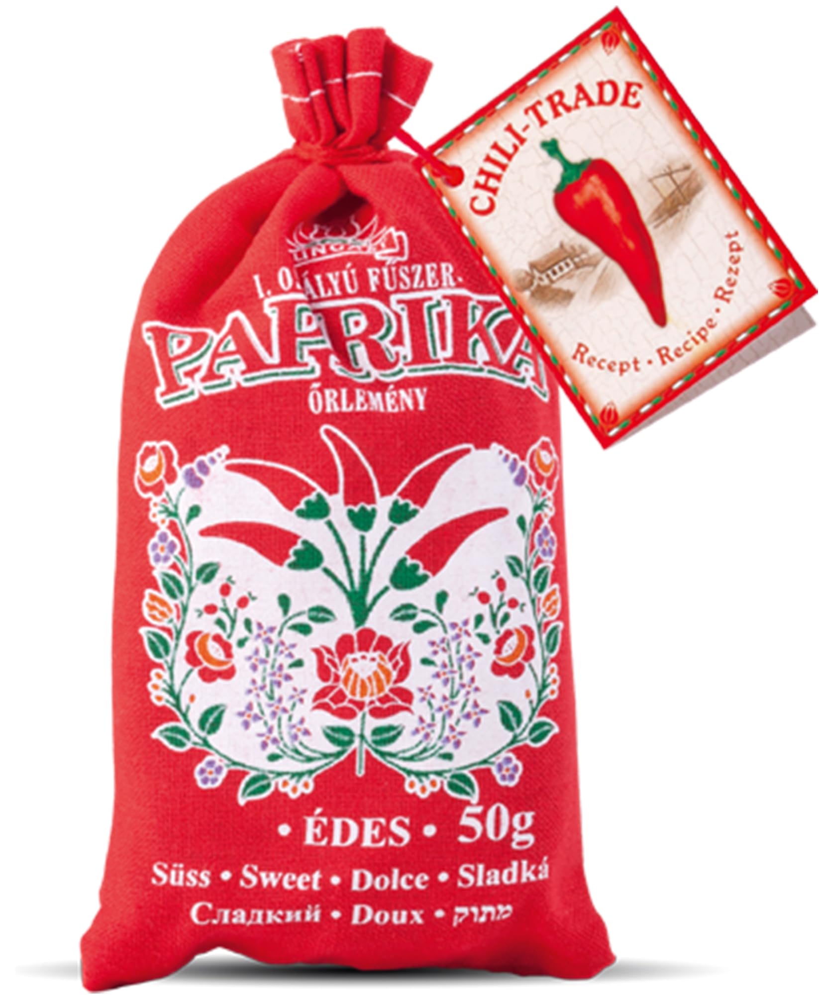 Buy Hungarian Sweet Paprika 50g - Premium Quality Spice in Linen Bag ...