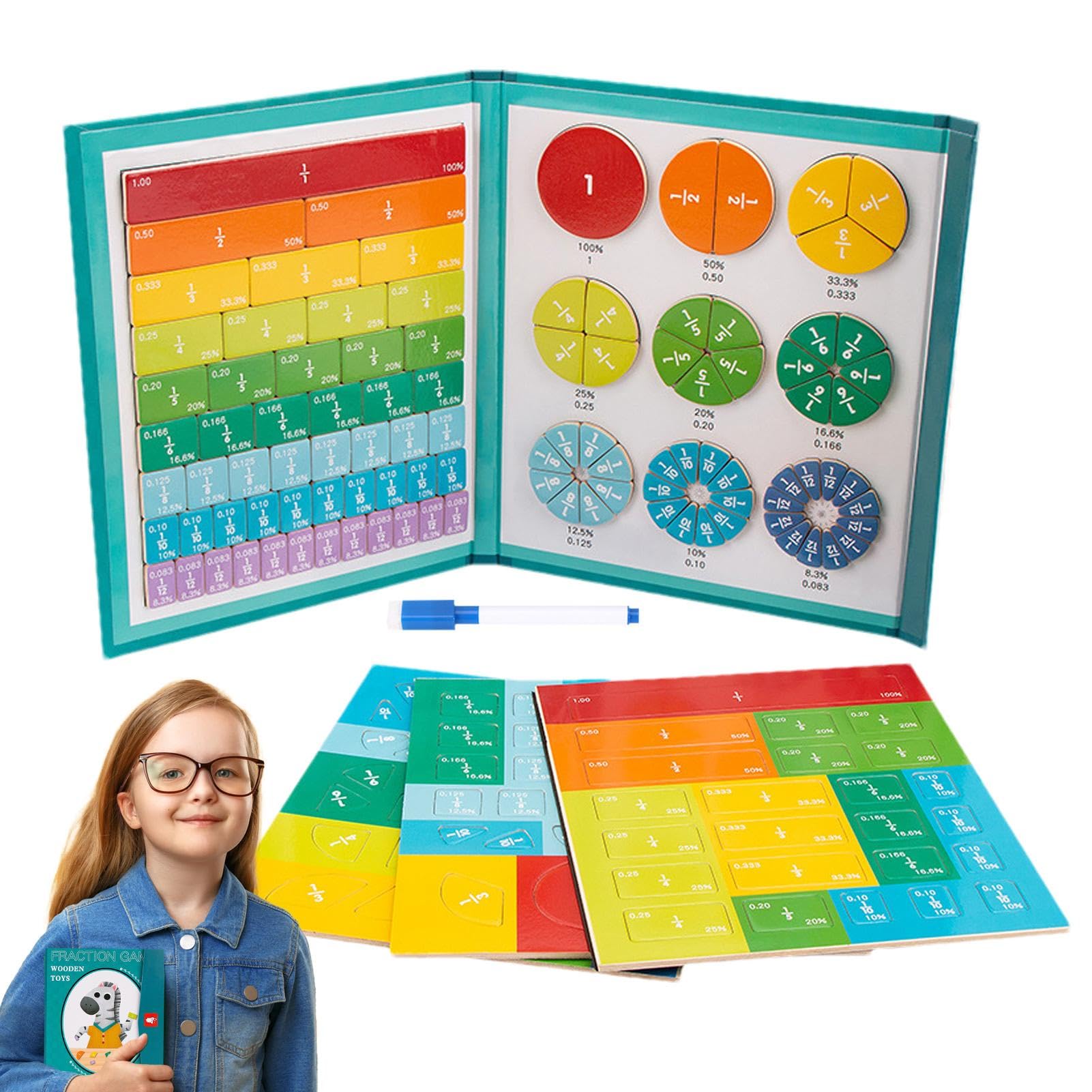 Magnetic Break-Learning Puzzle Set | Fracture Tiles & Circles | Rainbow ...