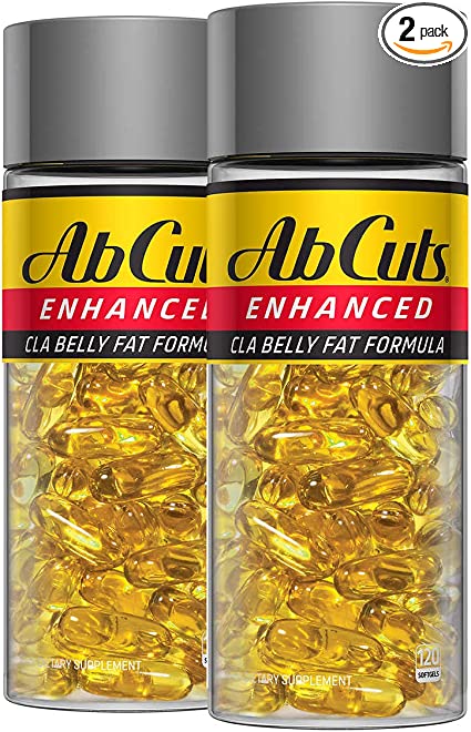 Ab Cuts Enhanced CLA Belly Fat Formula - 240 Softgels for Men & Women ...