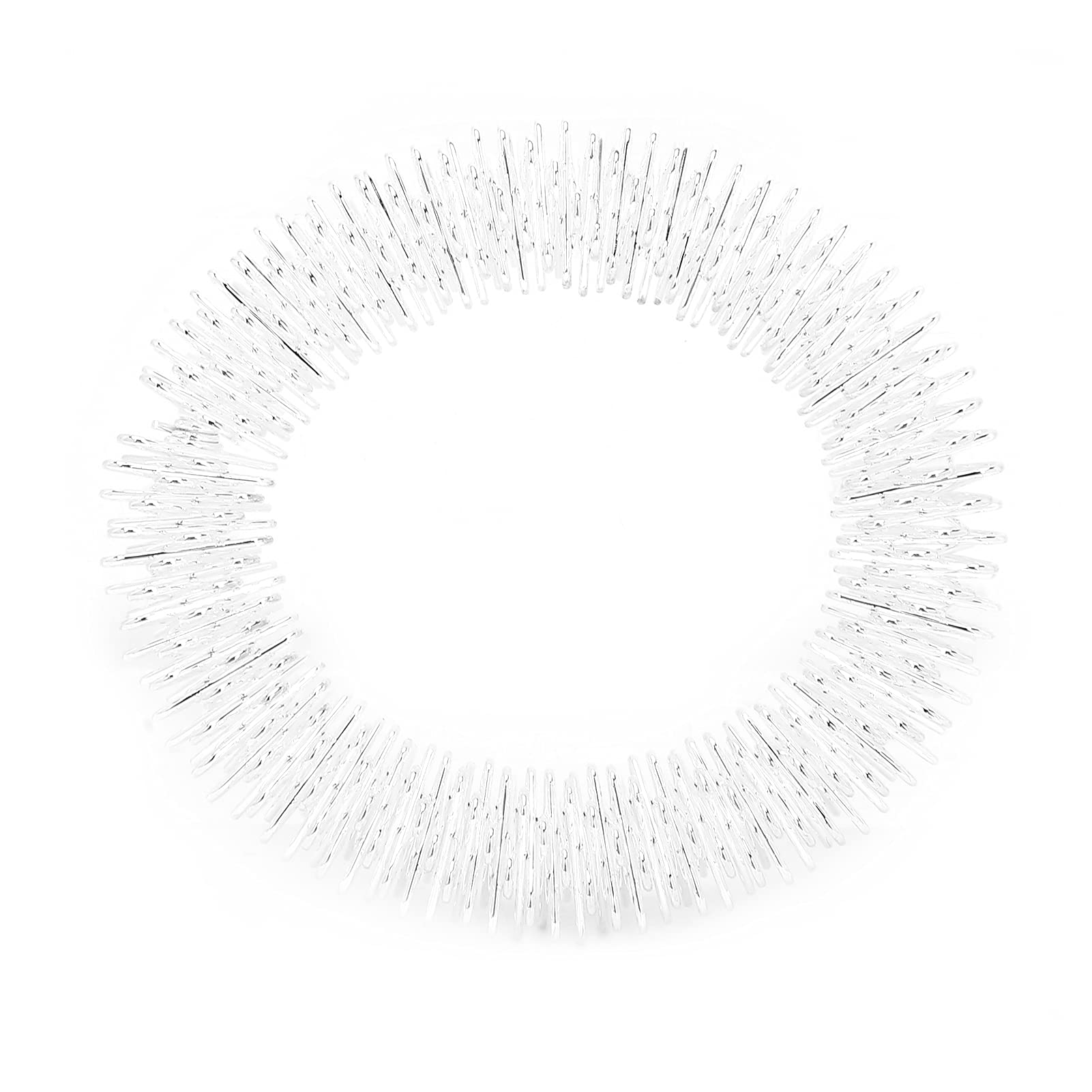 Acupressure Bracelet - Silver Wrist Massage Ring for Pain Relief ...