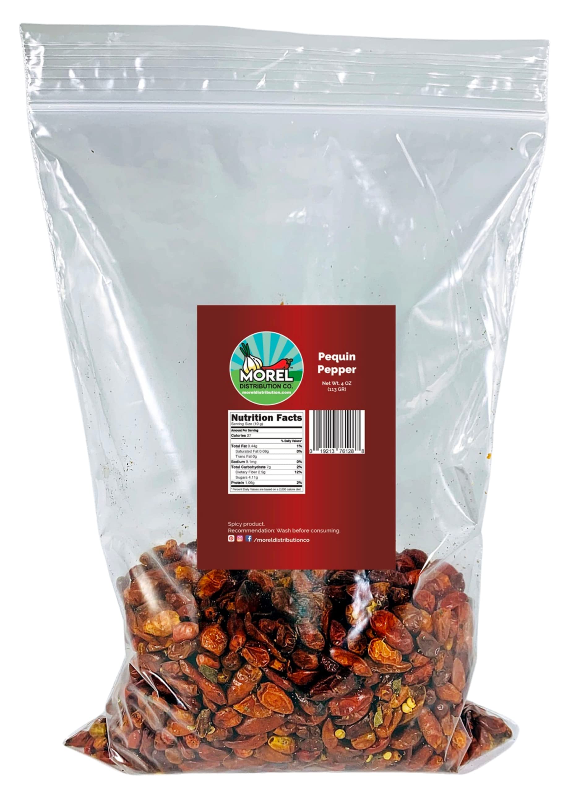 Dried Whole Chili Pequin Pepper Chile Pequin Premium Quality 4 Oz Pack