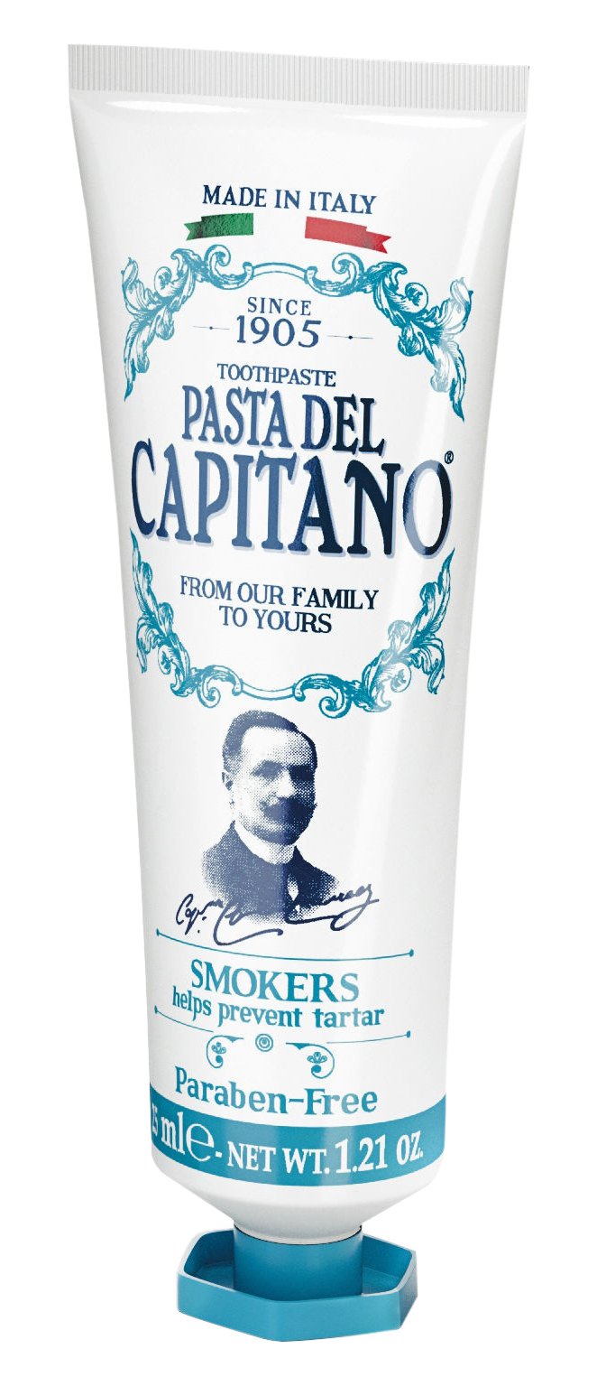Pasta del Capitano 1905 Smokers Toothpaste 25ml - Best Whitening ...