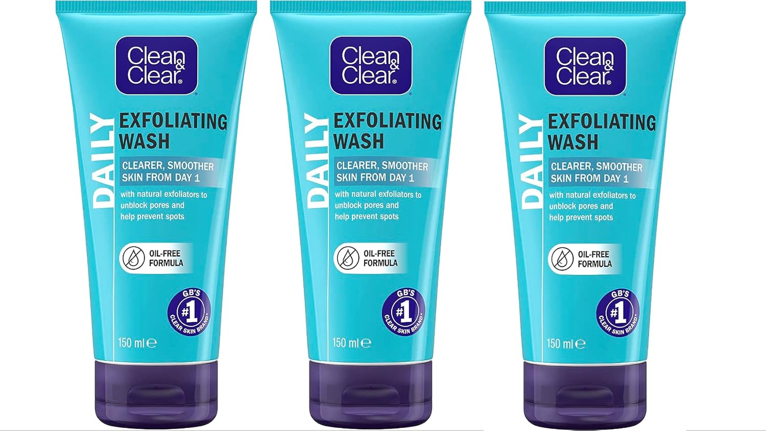 Clean & Clear Exfoliating Daily Wash Triple - 5 Oz | Buy Now with ...