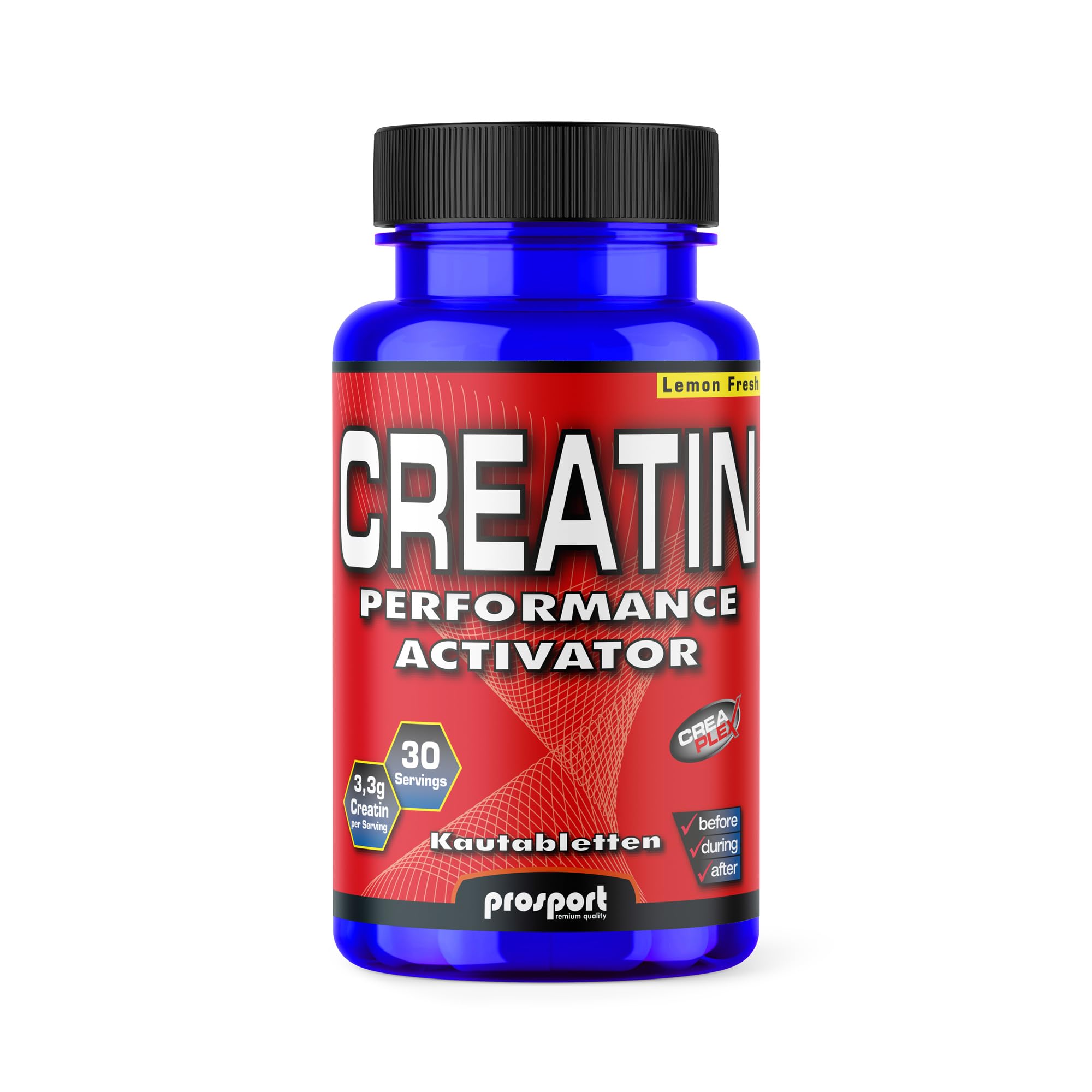 Prosport Creatin Chewable Tablets - 150 Tablets 300g Can ...
