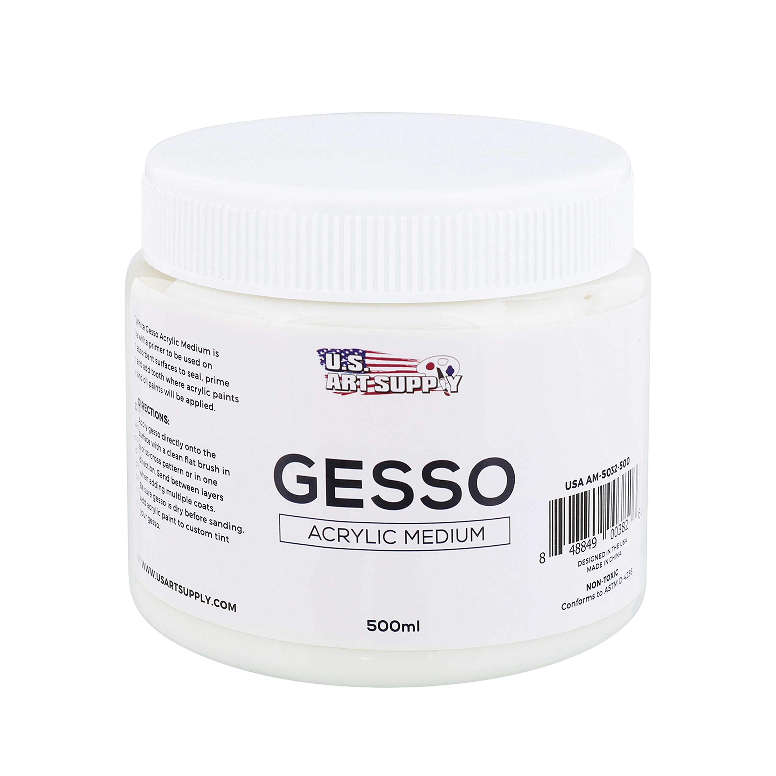 White gesso paint store