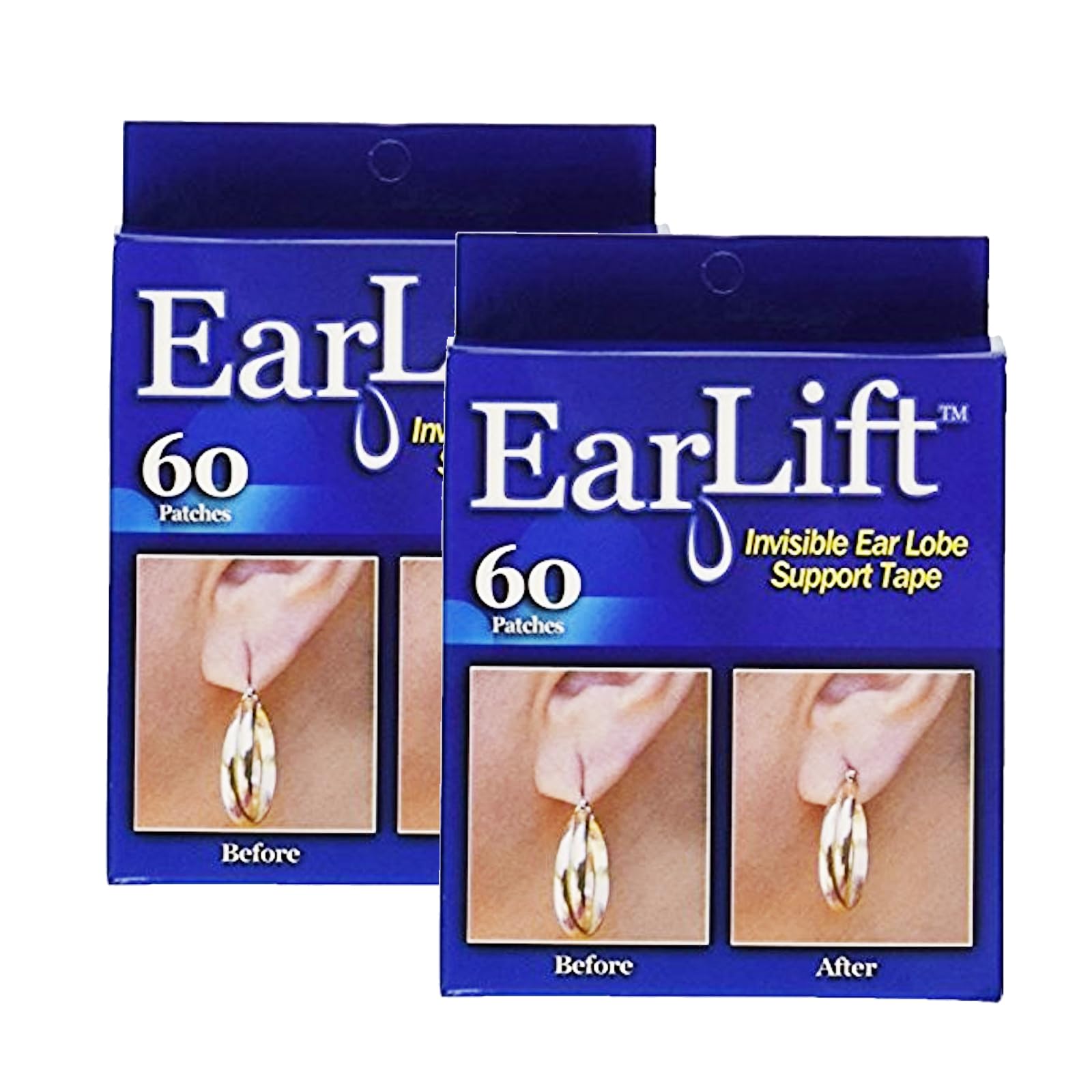EarLift Invisible Ear Lobe Support Solution -120 Count