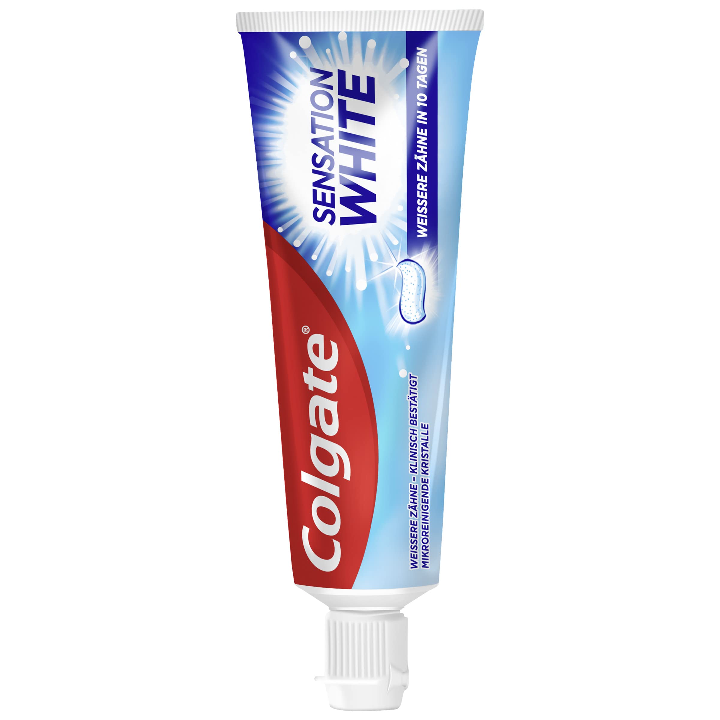 Colgate Sensation White Toothpaste 75ml - Gentle Surface Discoloration ...