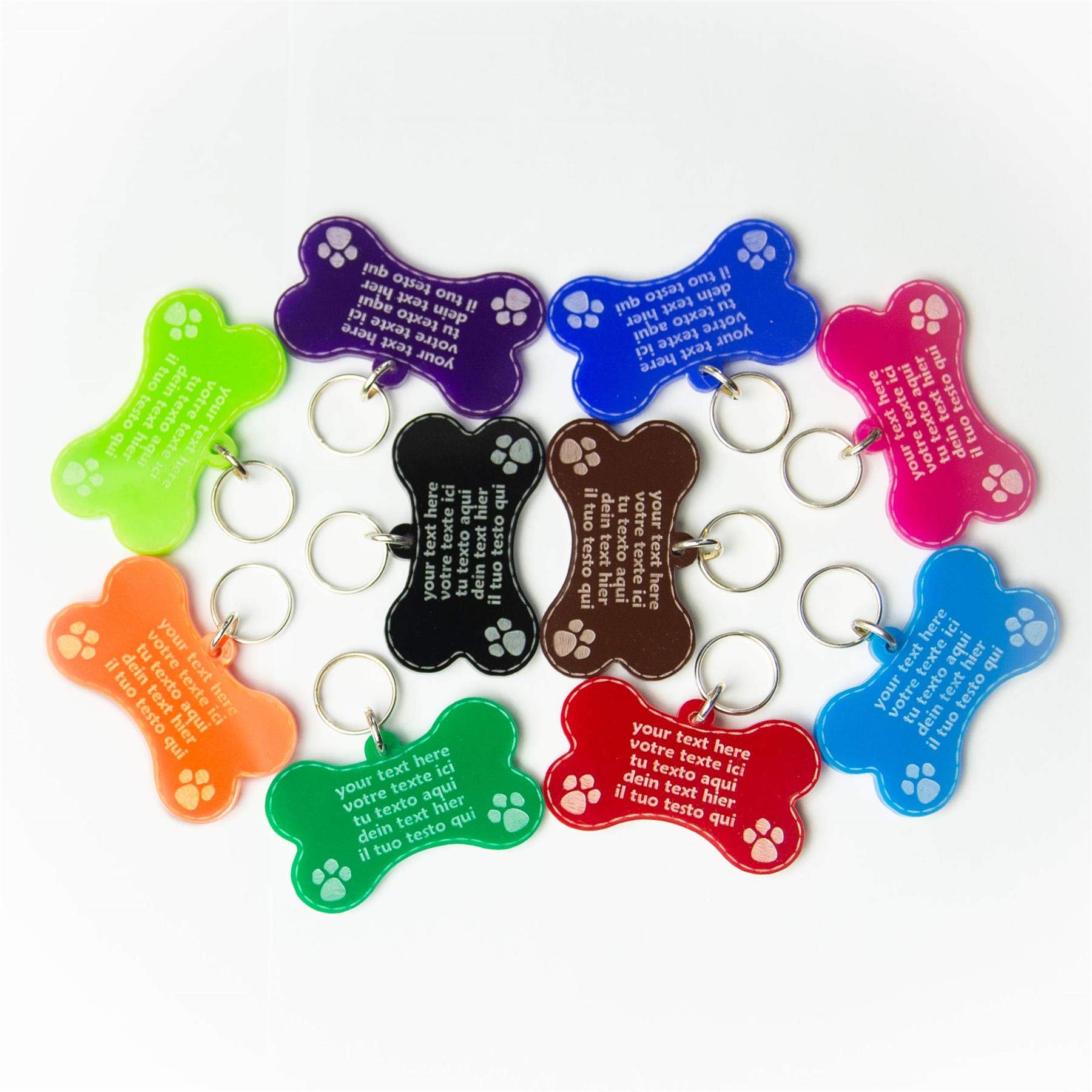 Personalized Pet ID Tags for Dogs & Cats | Engraved ID with Name ...