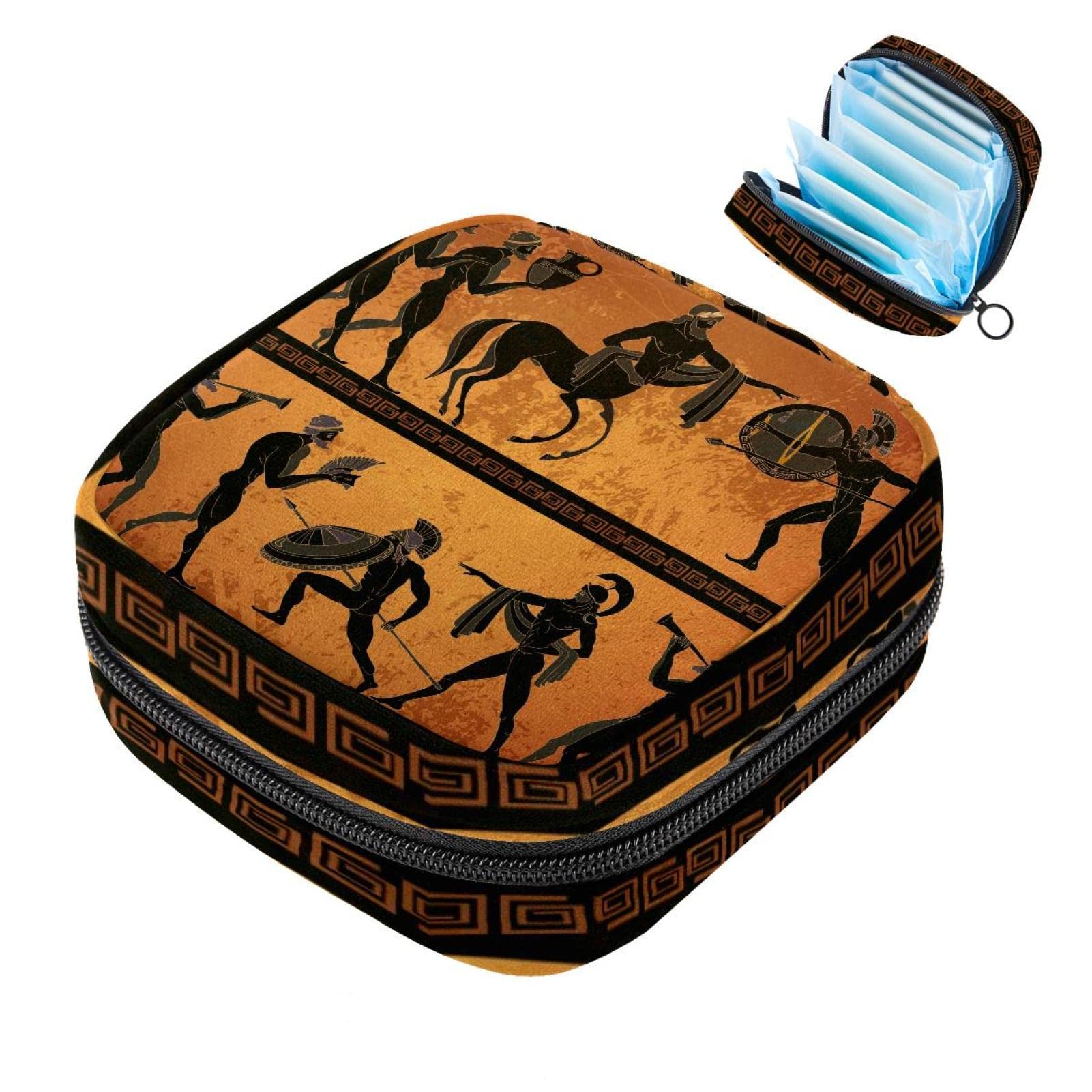 Stylish Menstruation Pad Bag with Zipper | Women's Tampon & Napkin ...