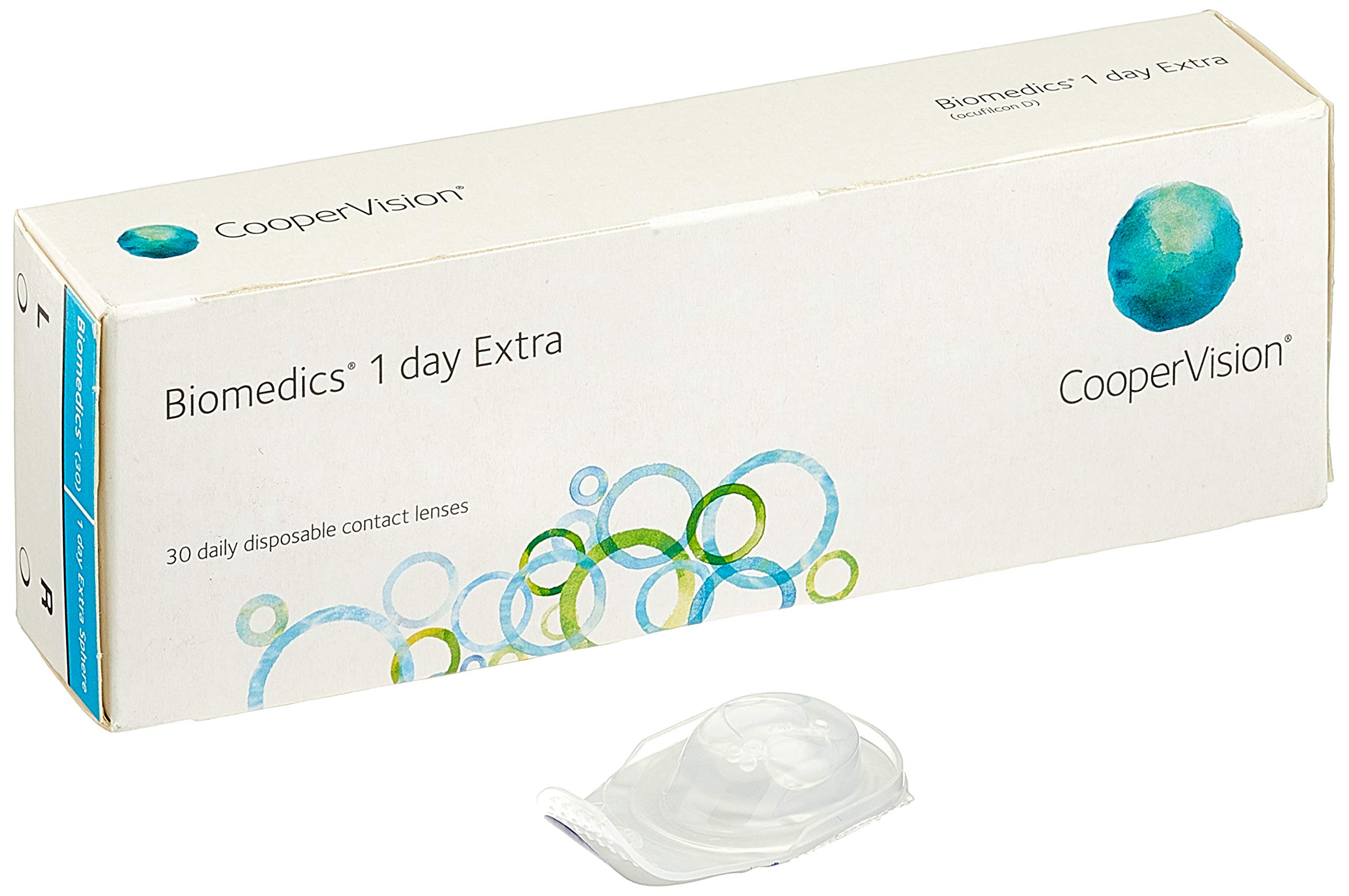 Biomedics 1 Day Extra Sphere - Daily Soft Contact Lenses - 30 Pack - BC ...
