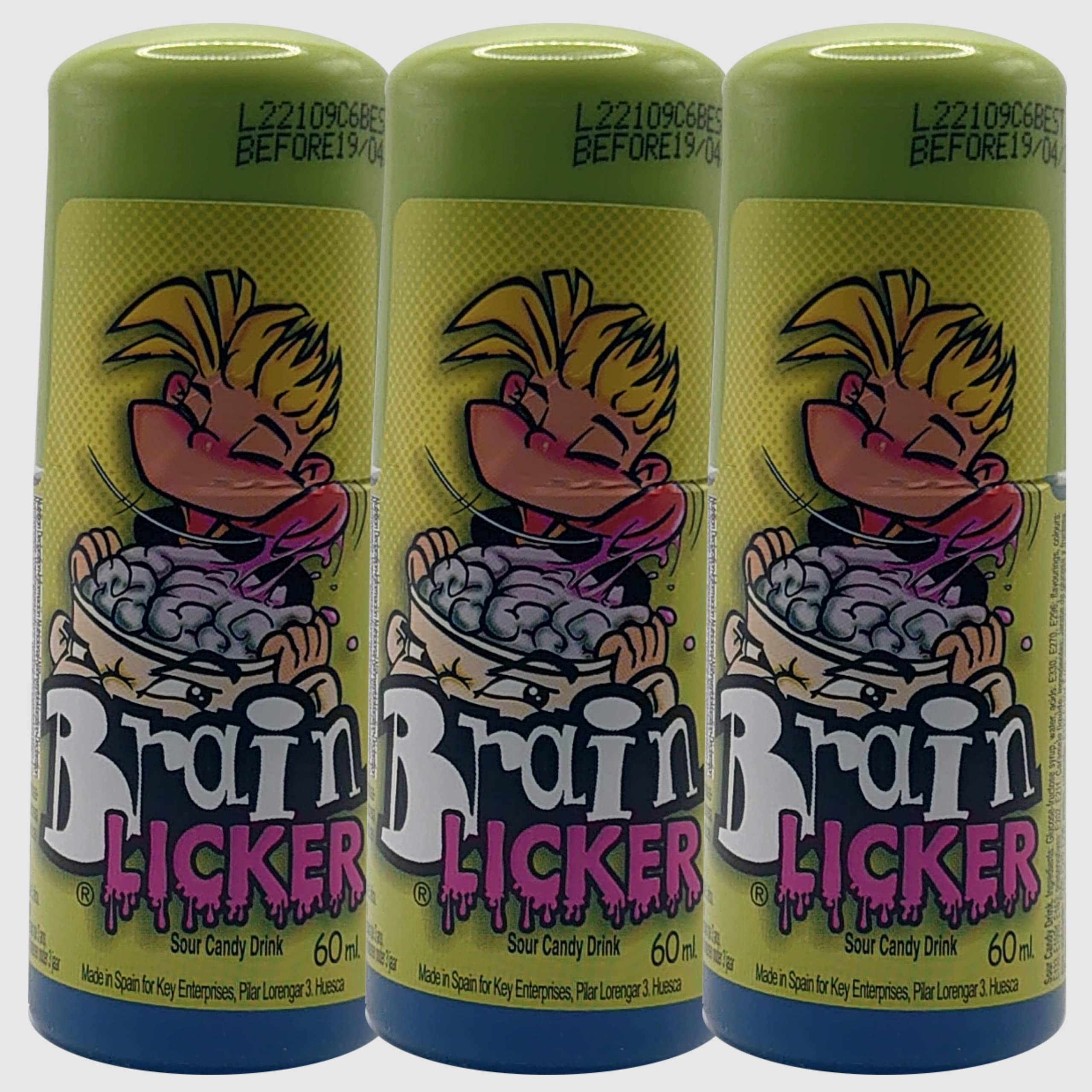 3x Blue Raspberry Brain Licker Sour Candy | Buy Now with Express ...