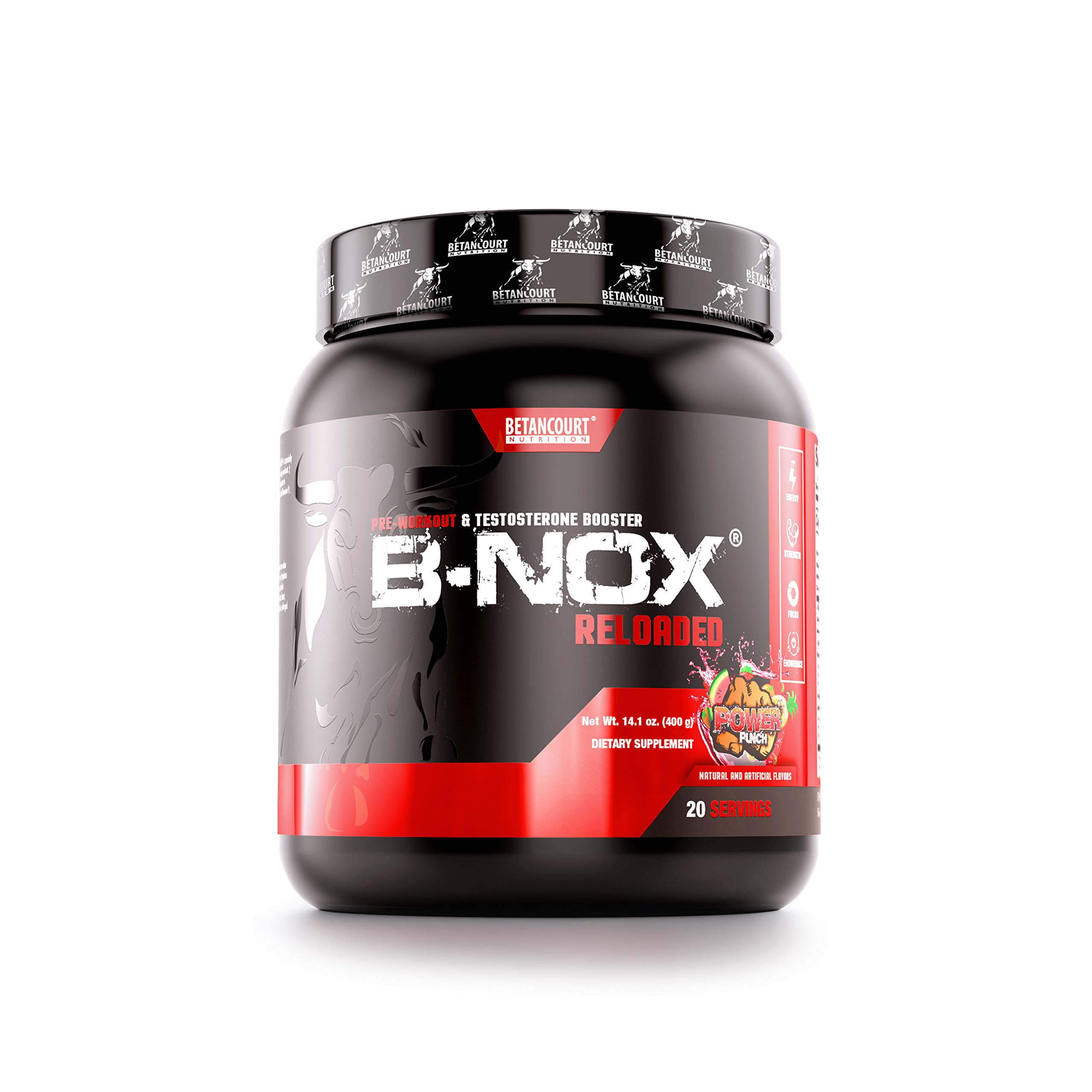 Betancourt Nutrition B Nox Androrush Reloaded Pre Workout And