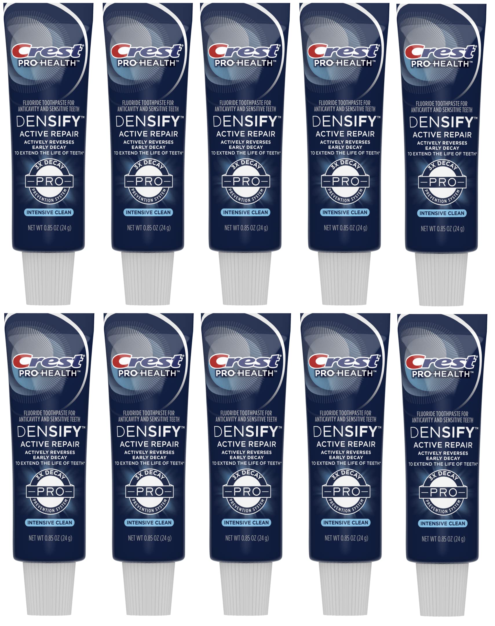 Crest Densify PRO-Health Intensive Clean Toothpaste Travel Size 0.85 oz ...