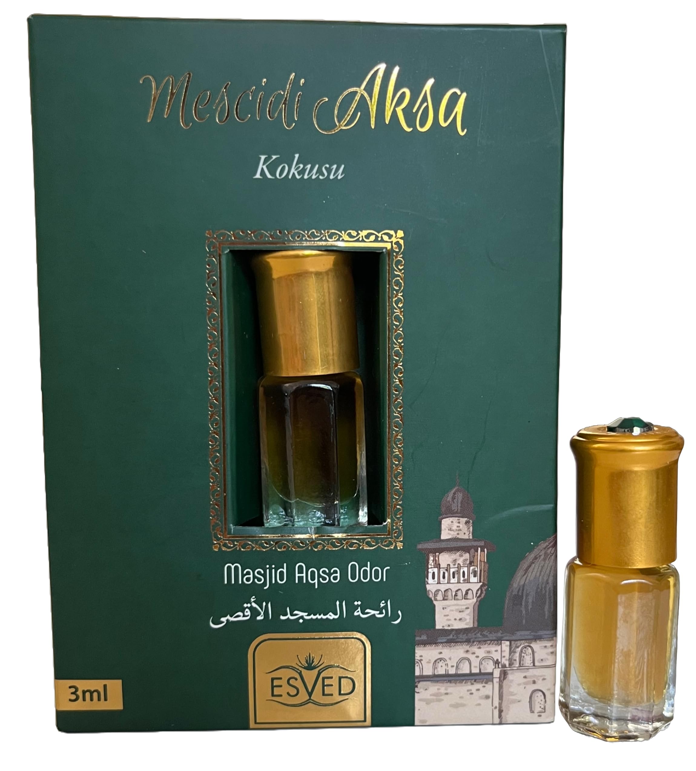 Palestine Al Aqsa Oud Islamic Attar Perfume Oil Concentrated Ramadan ...