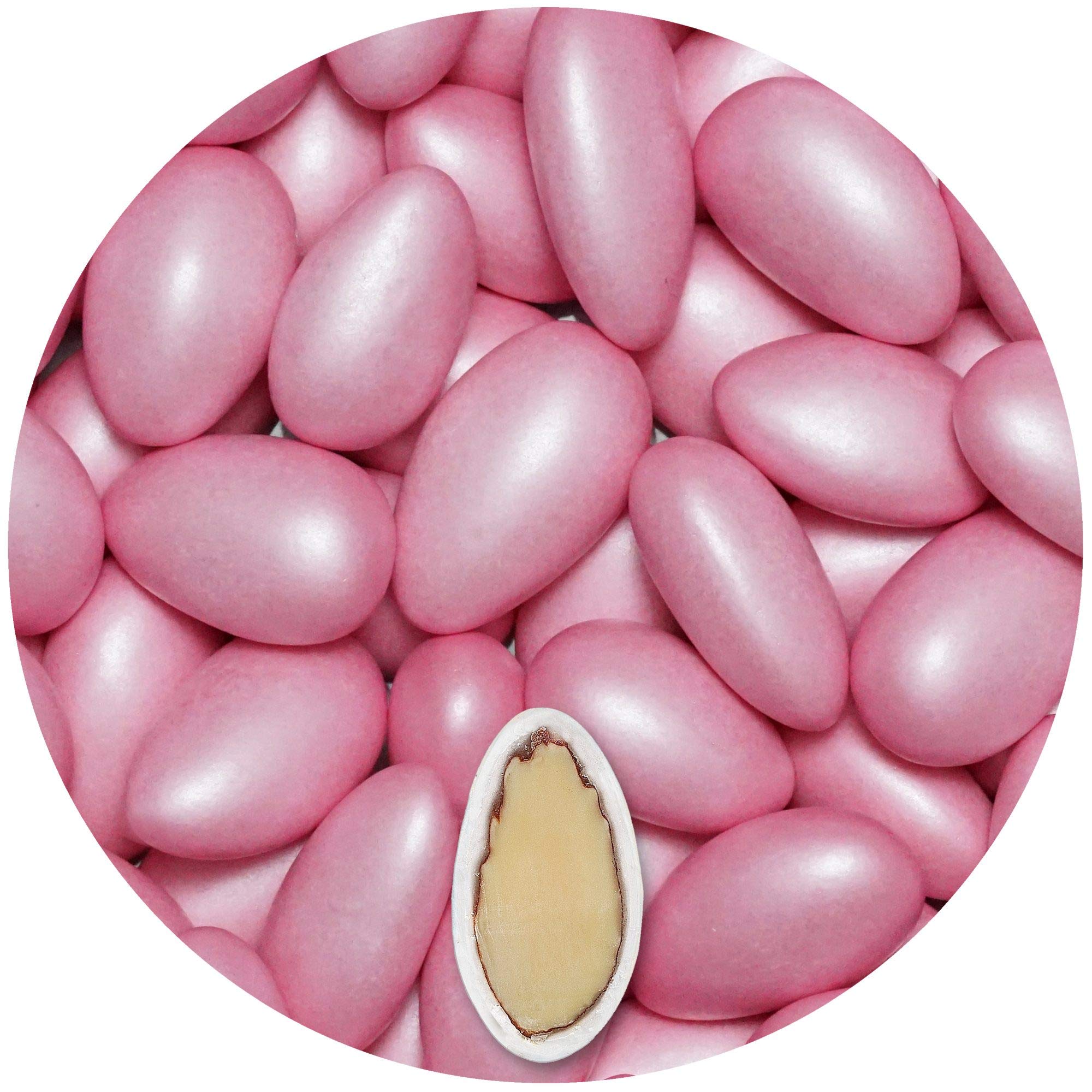 One-in 500g Pink Shimmering Baptismal Tandels | Guest Gifts Chocolate ...