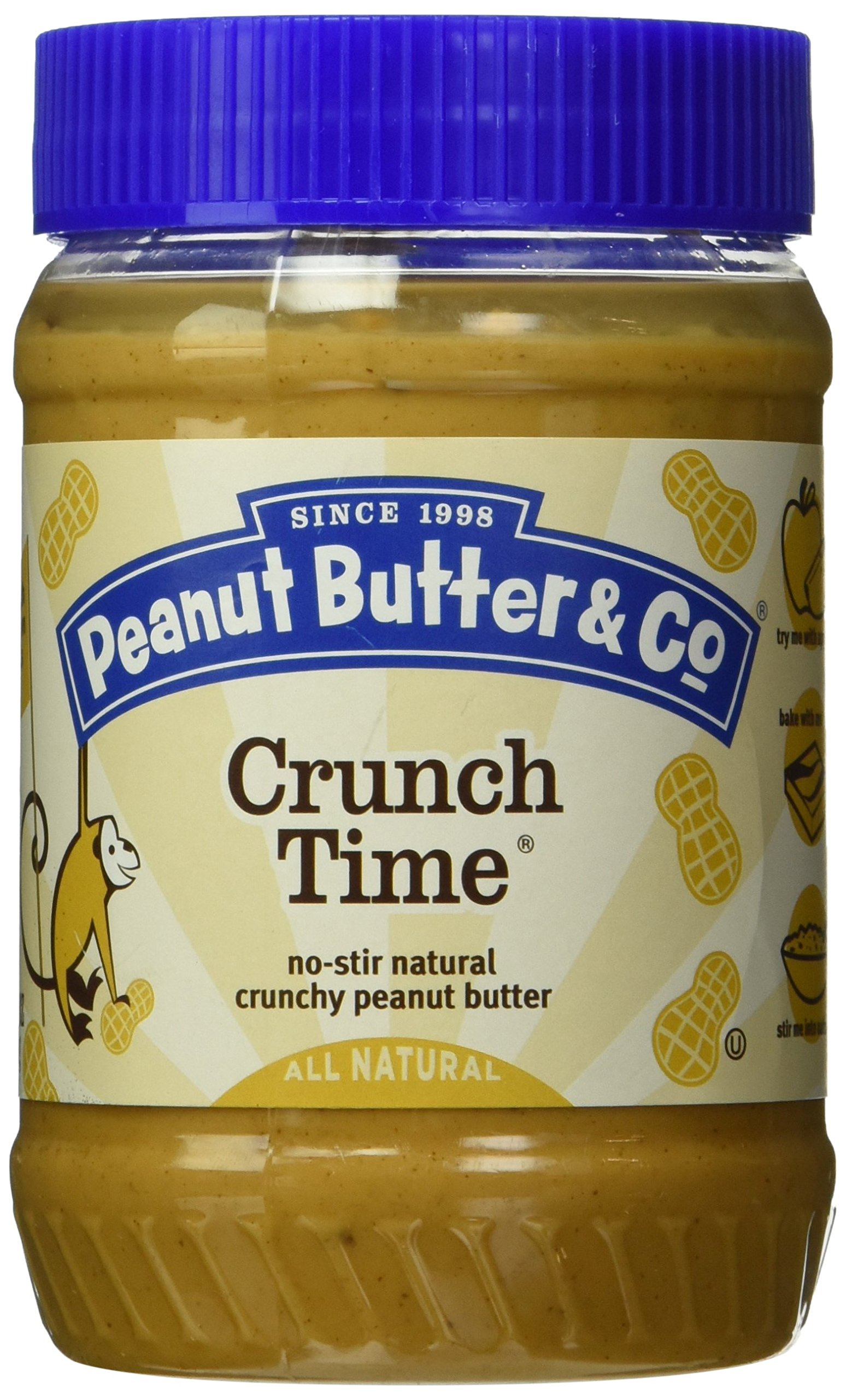 Peanut Butter Co Crunch Time Peanut Butter Spread 16 Oz 454 G Peanut Butter Co Crunch Time Peanut Butter Spread 16 Oz 454 G