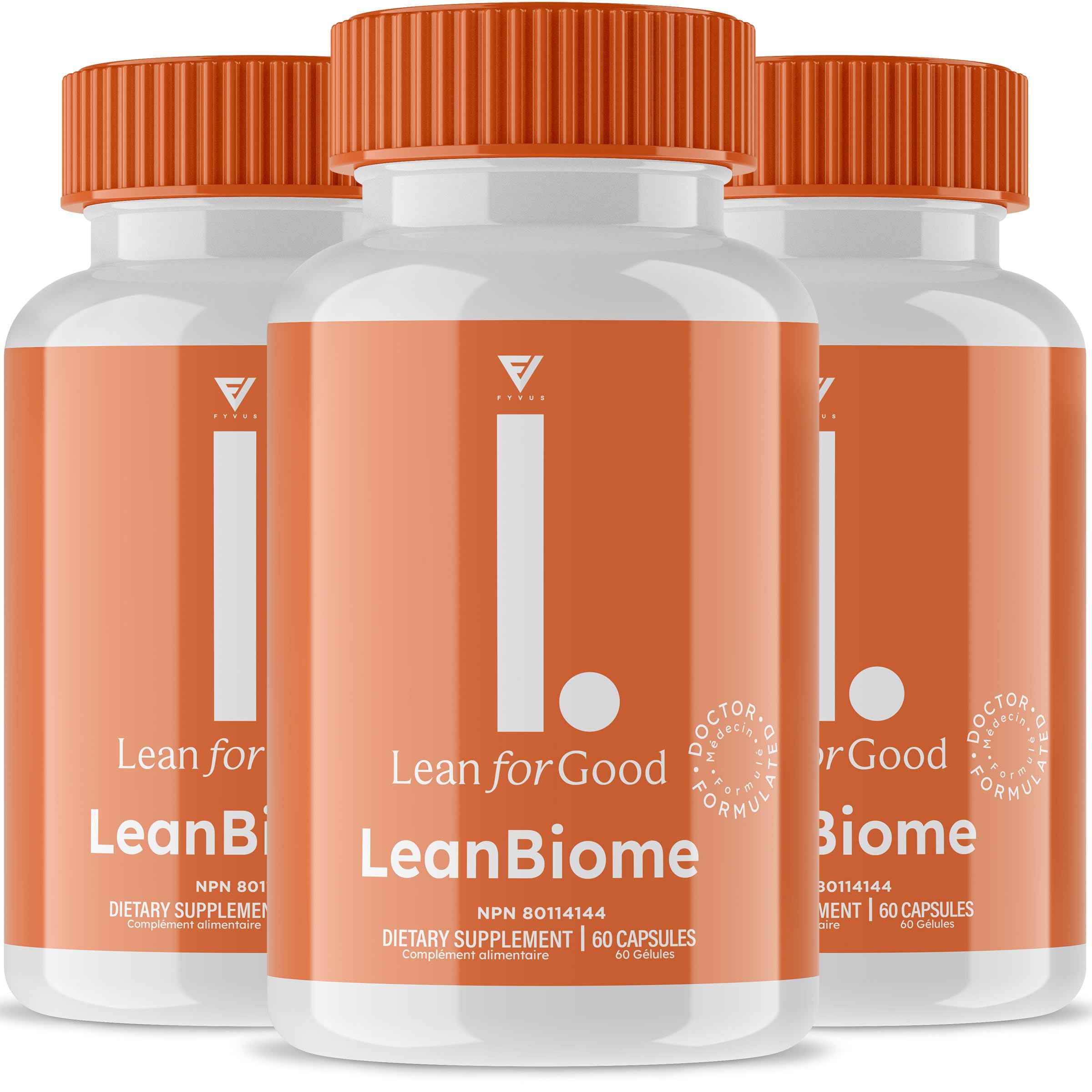 (3 Pack) LeanBiome Lean for Good Probiotic Capsules Lean Biome Canada ...