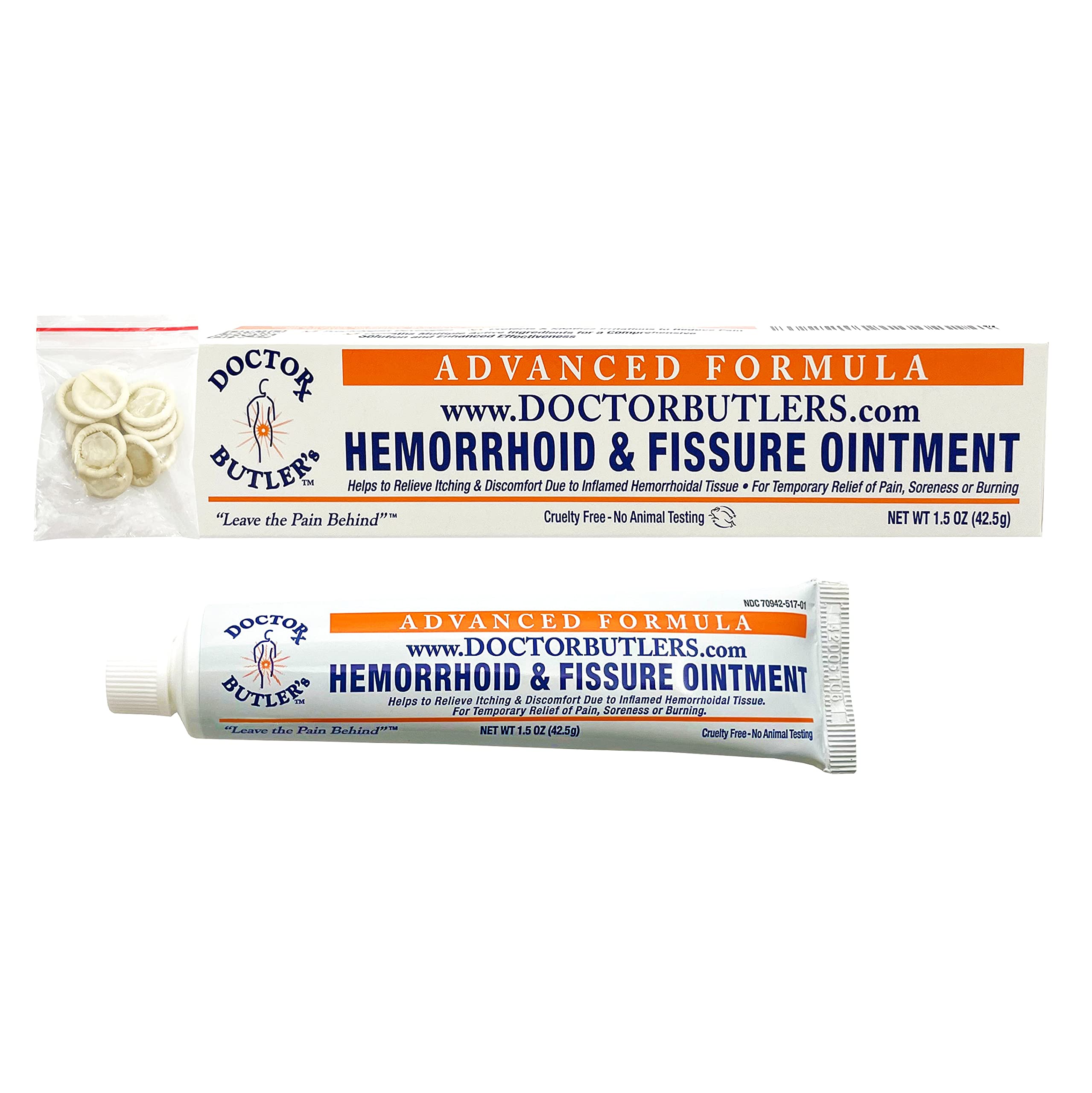 Doctor Butlers Advanced Hemorrhoid And Fissure Ointment Lidocaine
