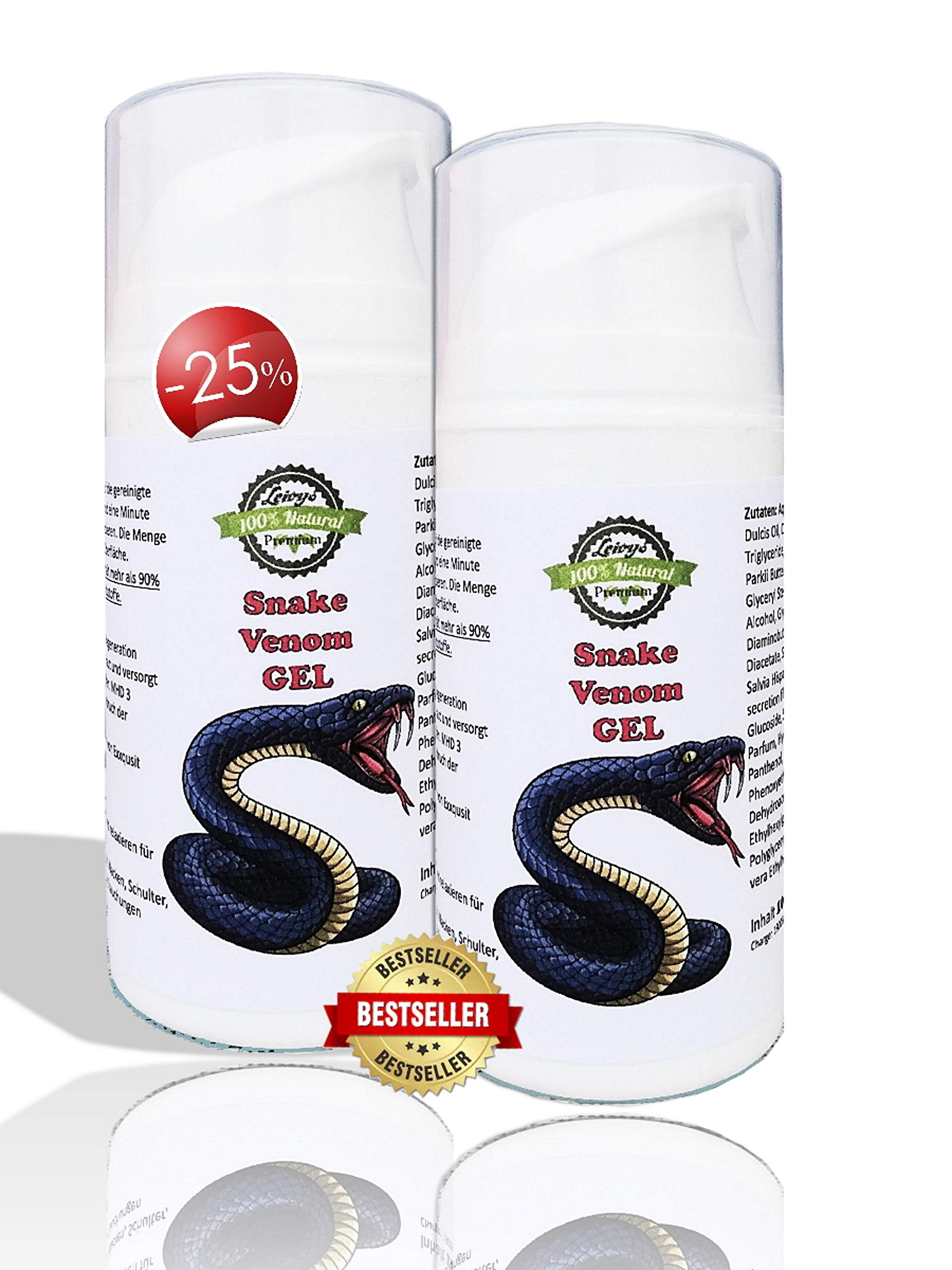 Leivys Original Premium Snake Venom Gel - Effective Joint & Muscle Balm ...