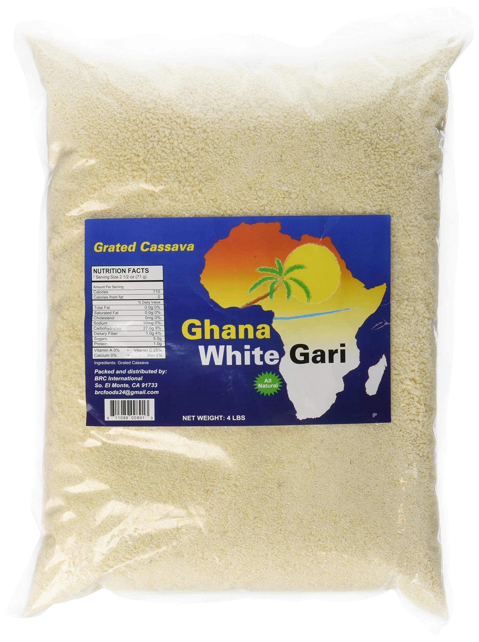 Gari Ghana White 4 Lb 64oz Premium Quality Cassava Flakes Buy Now In International
