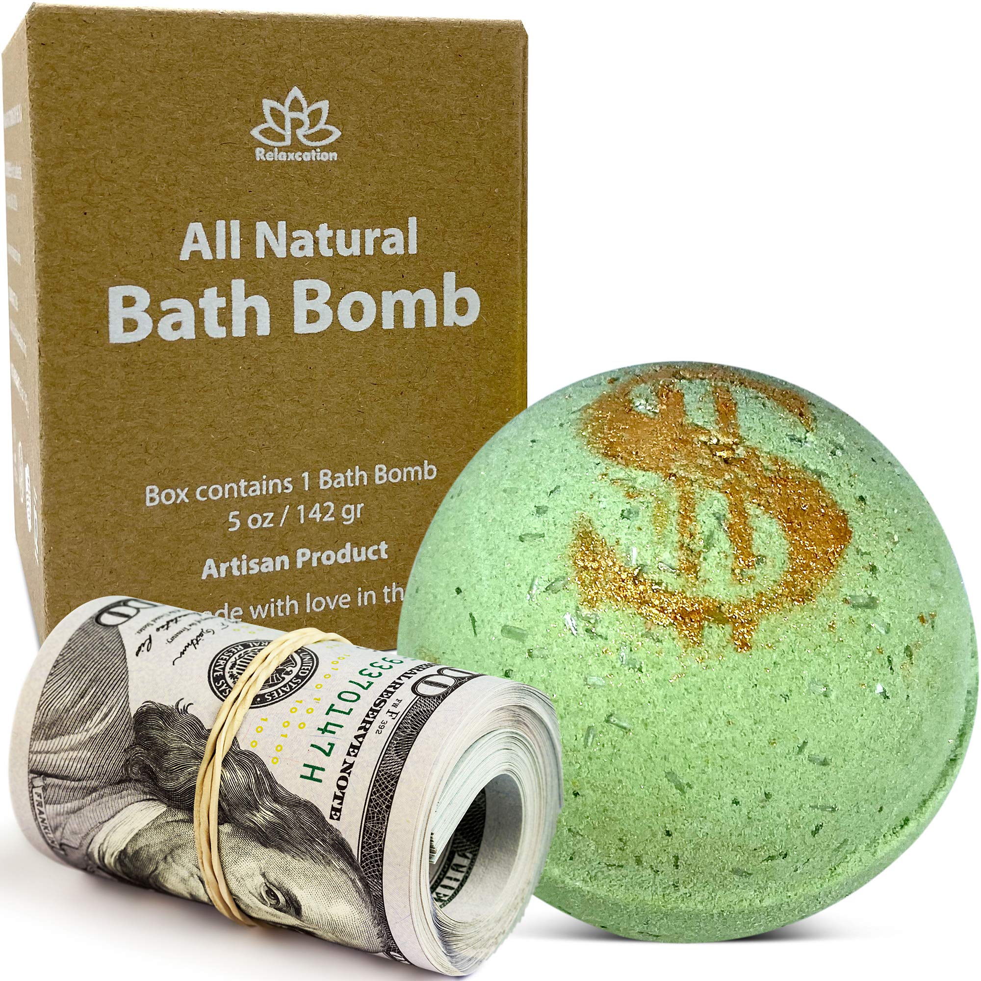 Money bath bombs store