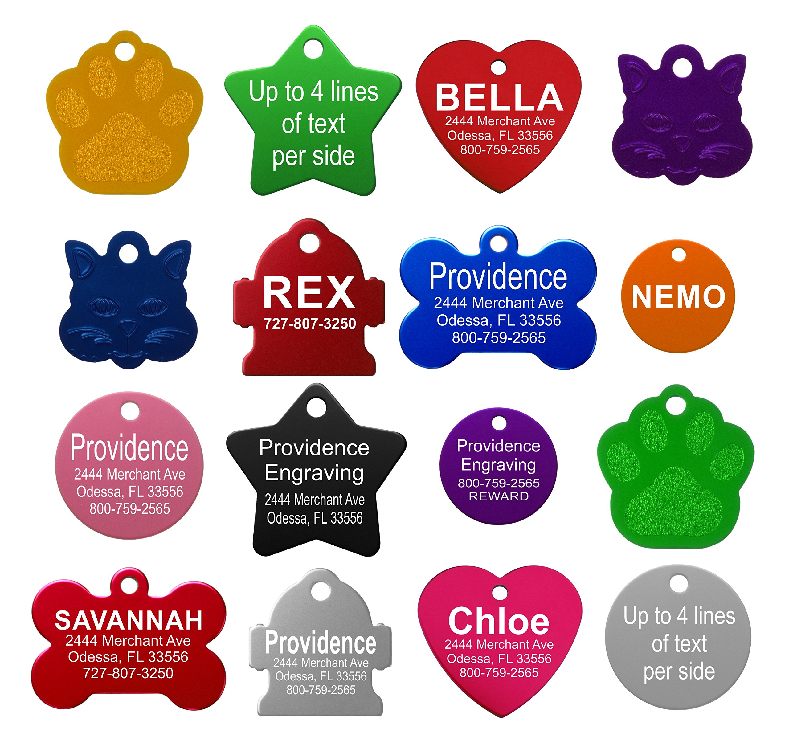 Unique Pet Id Tags