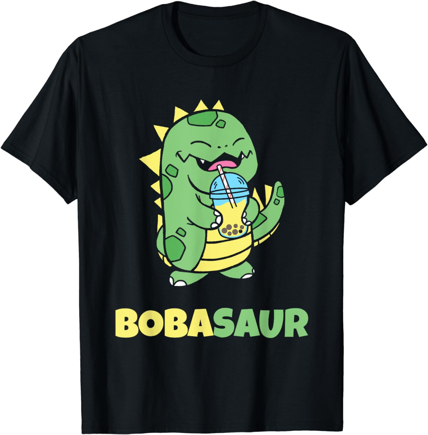 Bobasaur Bubble Tea for a Kawaii Japan Friends Boba Tea T-Shirt | Buy ...