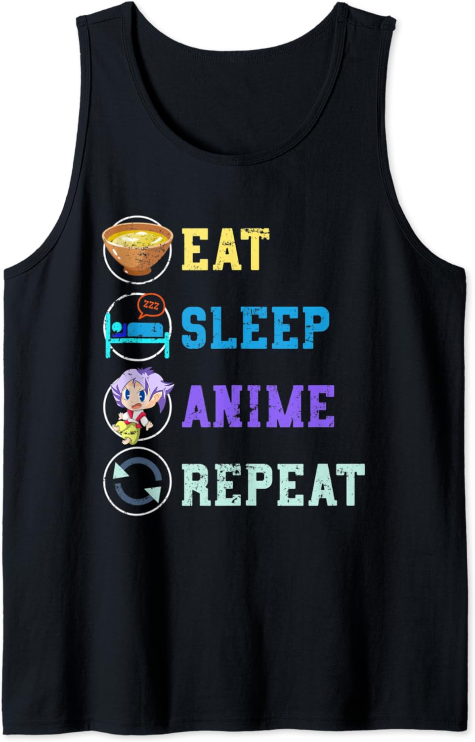 Kawaii Manga Japanese Food Ramen Noodles Otaku Anime Tank Top | Buy Now ...
