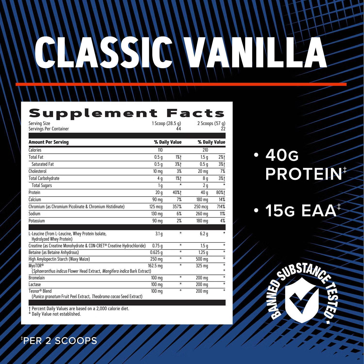 GNC AMP Wheybolic Alpha with MyoTOR Protein Powder | Targeted Muscle ...