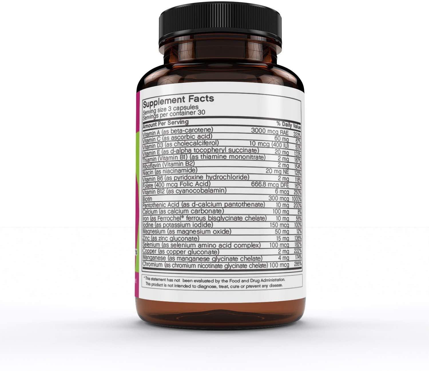 FutureBiotics M.V. Teen 90 Capsules - Essential Multivitamins for ...