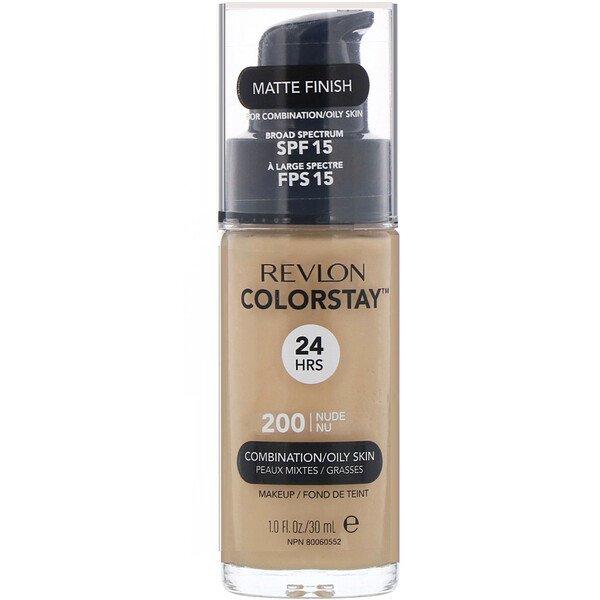 Revlon Colorstay Makeup For Combinationoily Skin Nude Fl Oz Long Lasting Coverage