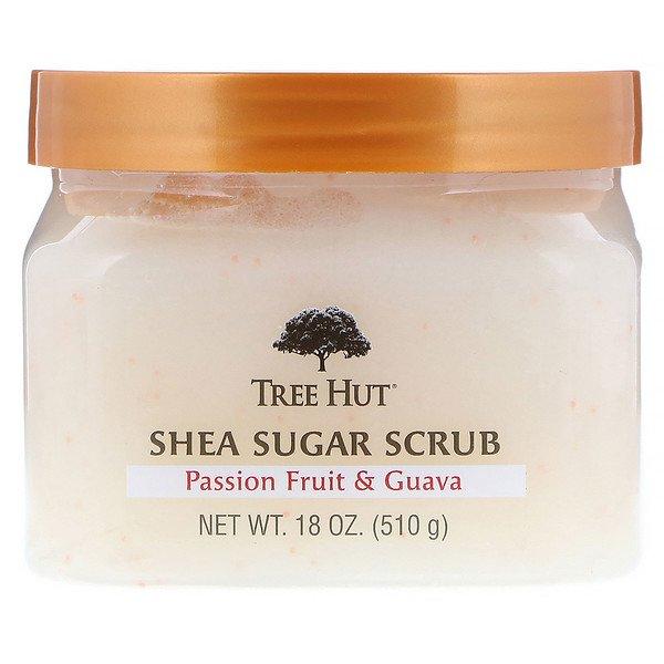 Tree Hut Shea Sugar Scrub | Passion Fruit & Guava | 18 oz - Exfoliate ...