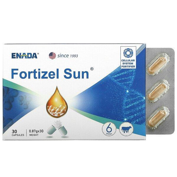 ENADA Fortizel Sun Cellular System Fortifier - 30 Capsules for Optimal ...