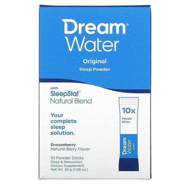 Dream Water Sleep Powder - Snoozeberry Flavor | 10 Sticks (3g Each) for ...