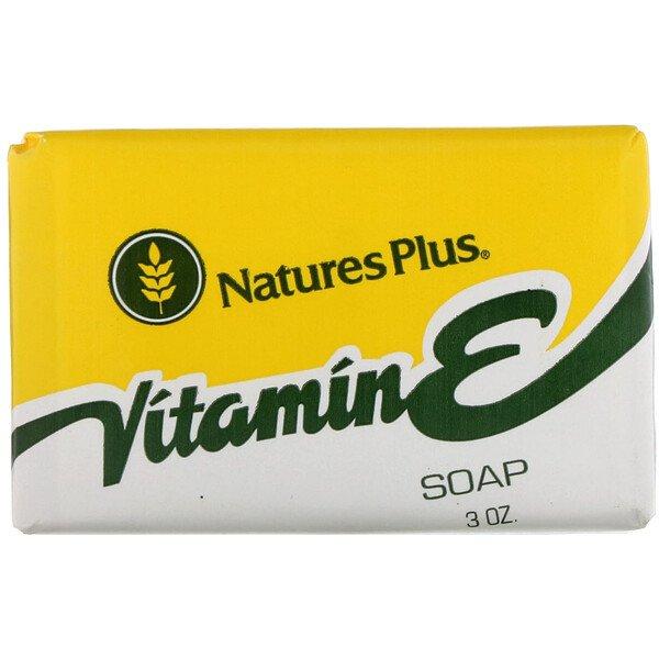 Nature's Plus Vitamin E Soap 1000 IU - 3 oz | Moisturizing & Nourishing ...