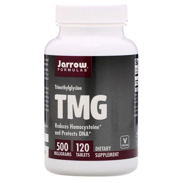 Jarrow Formulas TMG Trimethylglycine 500 mg 120 Tablets