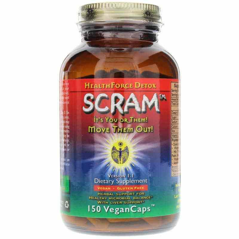 Scram 150 VeganCaps - Natural Immune Support & Detox Formula | Buy Now ...