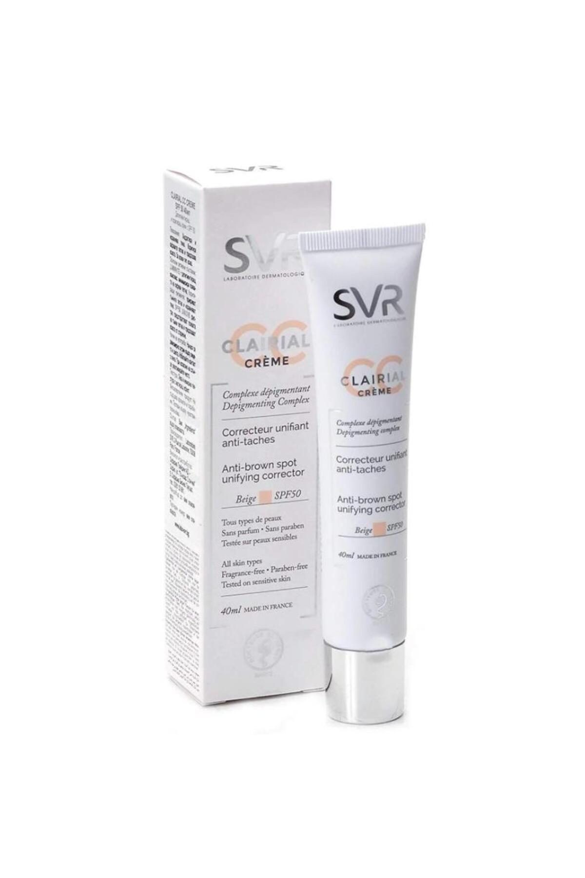 SVR Clairial CC Cream Light Spf50 40 ml | Buy Now with Express ...