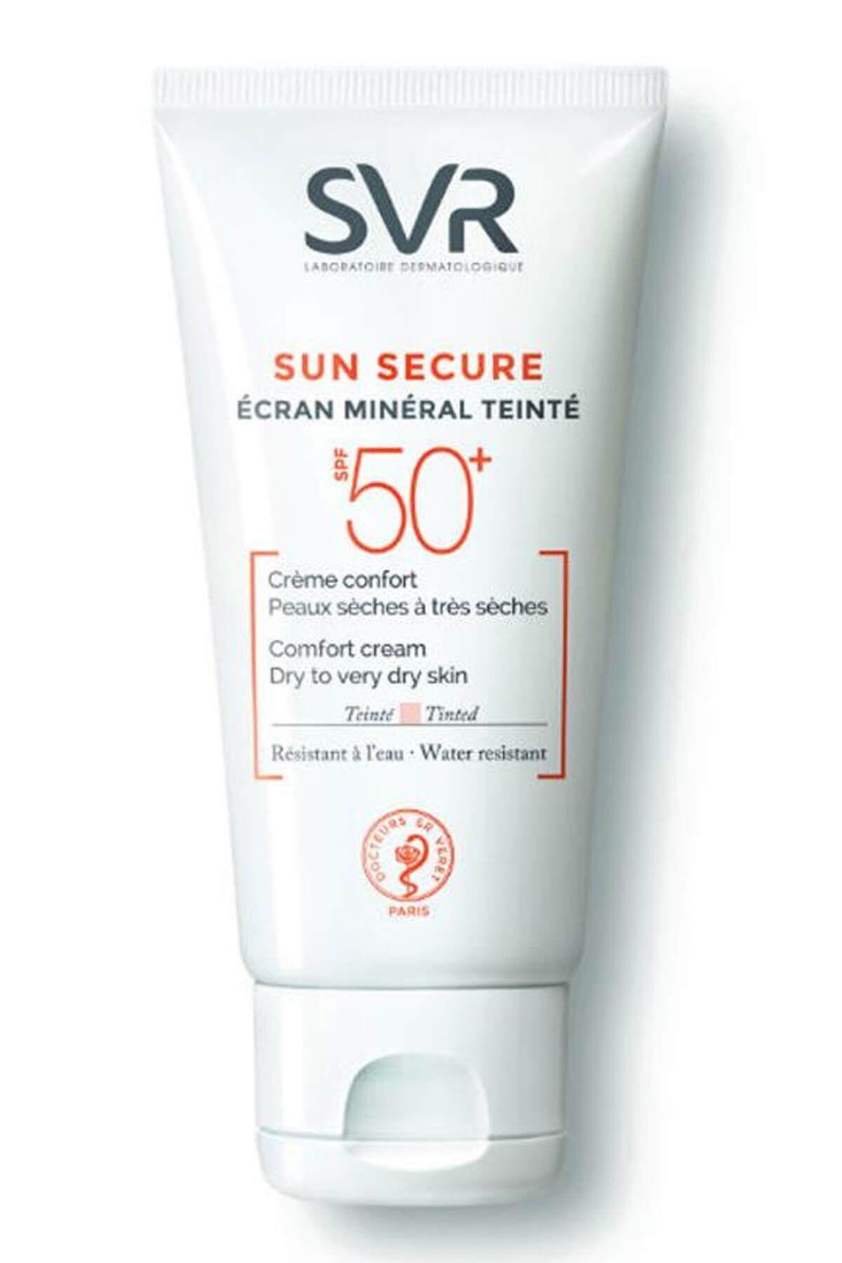 SVR Tinted Mineral Sunscreen - Sun Secure Ecran Mineral Teinte SPF50 ...