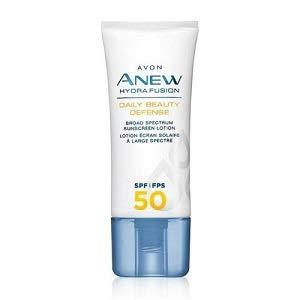 Avon ANEW Hydra Fusion SPF 50 Sunscreen Lotion for Daily Beauty Defense ...