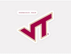 WinCraft NCAA Virginia Tech 4x4 Perfect Cut Color Decal - Officially ...