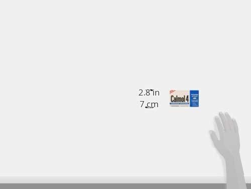 Calmol 4 Hemorrhoidal Suppositories 12 Count - Fast Relief for Hemorrhoids